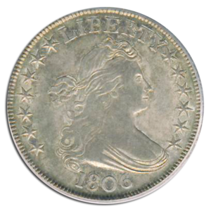1806 Draped Bust Silver Half Dollar - Blanchard and Company