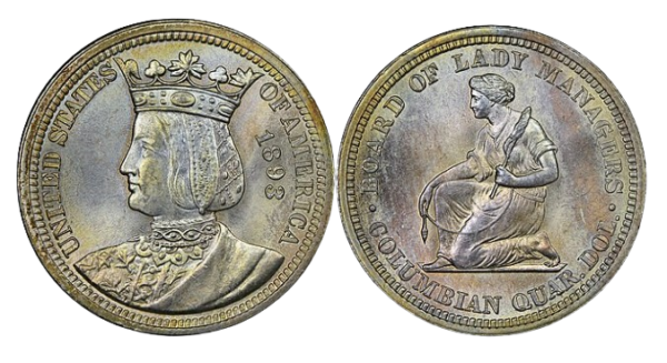 The 1893 Queen Isabella Quarter: First U.S. Coin to Feature a Real ...