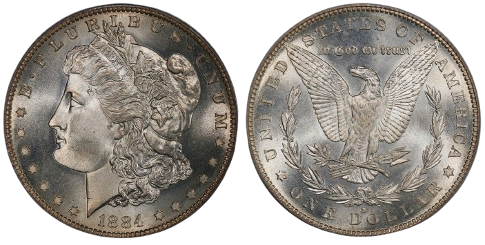 5 Key Date Morgan Silver Dollars - Blanchard and Company