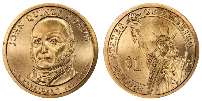 8 Rare John Adams Dollar Error Coins - Blanchard and Company Rare John ...