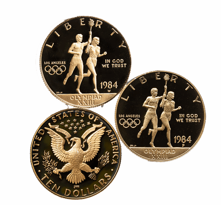 $10 US Mint Gold Commemorative Coin (Dates/Designs Vary)