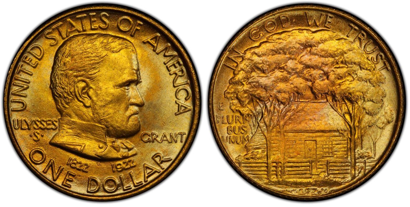 1922 Grant $1 Gold Commemorative Coin | With & Without Star Explained