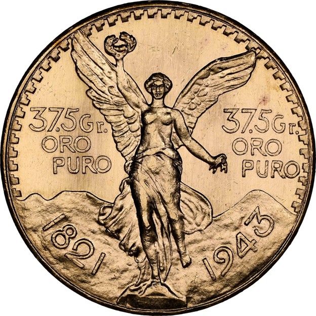 Mexican 50 Peso Gold Coin: The Centenario's History, Weight, and Value ...